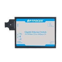 China Durable 10 / 100M Fiber Optic Ethernet Switch 1310nm With LED Indicators for sale