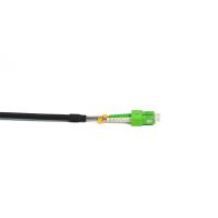 China Waterproof Fibre Optical Patch Cable CPRI Black Color UV Resistant FTTA Application for sale