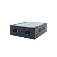 China SFP Dual Mode 2 Port Fiber Media Converter 10/100/1000M 256K MAC 3W External PS for sale