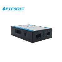 China SFP Dual Mode 2 Port Fiber Media Converter 10/100/1000M 256K MAC 3W External PS for sale