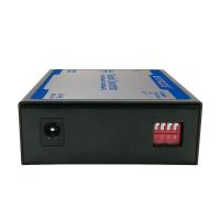 China Gigabit SFP Media Converter 10/100/1000M 256K Buffer External Power One SFP GE Slot for sale