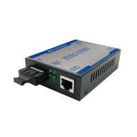 China 1310nm 10/100M Dual Fiber Media Converter SC External Power 80km Singlemode for sale