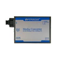 China 1310nm 10/100M Dual Fiber Media Converter SC External Power 80km Singlemode for sale