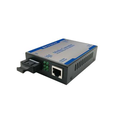 China Gigabit Fiber Media Converter Single Mode 80km SC Dual Fiber External Power 1000Mbps for sale