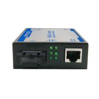 China Gigabit RJ45 to Fiber Single Mode LFP Media Converter 1310nm 60km for sale