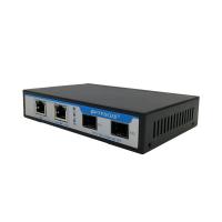 China 4 Port Gigabit Ethernet Switch 2 RJ45 10/100/1000M and 2 SFP Slots 8G Bandwidth for sale