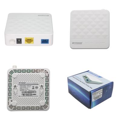 China XPON ONU Modem 1GE Port 12V 0.5A GPON EPON Dual Mode Fiber Optic Network Router for FTTH for sale