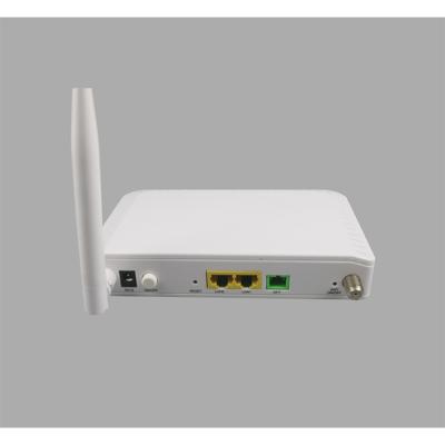 China XPON ONU Router 1GE 1FE CATV WiFi 2.4G 300Mbps Dual Mode GPON EPON FTTH 12V 1A for sale