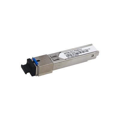 China GEPON PX20+++ SFP OLT Transceiver 1490nm 1310nm 20km SMF SC PON Module for sale