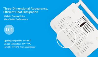 China XPON ONU 1GE 1FE CATV WiFi Dual Mode SC APC Connector 2.4G 300Mbps FTTH for sale