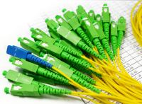 China Custom SC / APC Fiber Optic Splitter 1*32 0.5dB Insertion Loss With 3.0mm Cable for sale