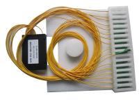 China Single Mode Audio Optical Cable 1*16 ABS Box SC/APC Connectors 0.9 2.0 3.0mm Cable for sale