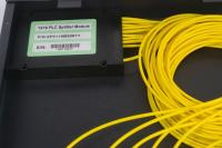 China 1*16 SC/APC PLC Optical Fiber Splitter Rack Mount Box Low Excess Loss Durable for sale