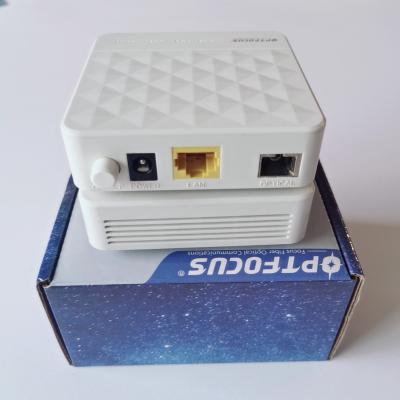China XPON ONU 1GE Ethernet Port FTTH Optical Network Unit 5W Power Consumption for sale