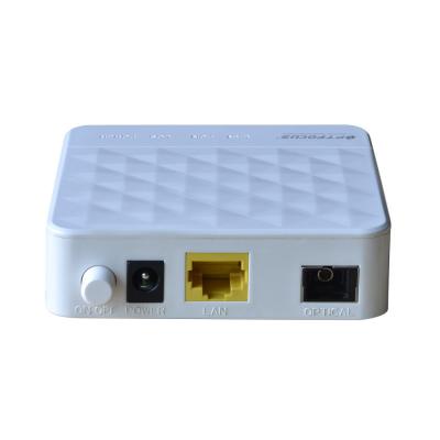China EPON ONU 1GE Single Port ONT Mini Fiber Optic Terminal 1.25Gbps 20km FTTH for sale