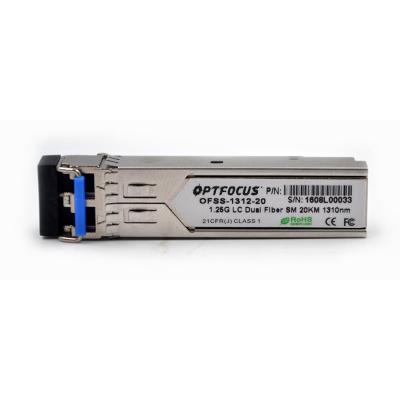 China SM 1310nm 20km SFP Transceiver Module With LC Interface for sale