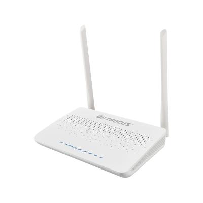 China XPON CATV WiFi ONU 1GE+3FE EPON ONU 300Mbps 2.4G Dual Mode FTTx for sale