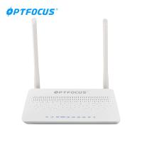 China XPON ONU 1GE 3FE 1Tel 1USB RF WiFi 2.4G 300Mbps SC UPC GPON EPON Dual Mode ONU for sale