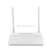 China XPON ONU 4 Ports 4GE 1FXS WiFi AC Dual Mode GPON EPON SC UPC 2.4G 300Mbps for sale