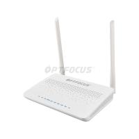 China XPON ONU 4 Ports 4GE 1FXS WiFi AC Dual Mode GPON EPON SC UPC 2.4G 300Mbps for sale