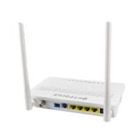 China FTTH Triple Play XPON ONU 4LAN Gigabit Port CATV WIFI VOIP USB GPON EPON for sale