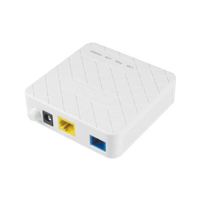 China RTL Chip Dual Mode XPON ONU 1GE FTTH Solution Compatible Fiberhome OLT for sale