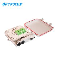 China FTTx network point distribution box 8 cores 3 in 8 out fiber optic terminal box for sale