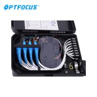 China 16 Core FTTH Fiber Access Terminal Box IP66 Waterproof for Indoor Outdoor Use for sale