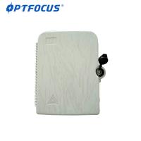 China 24 Cores Fiber Optic Terminal Box IP66 Waterproof Indoor Outdoor Distribution Box 342x268x102mm for sale