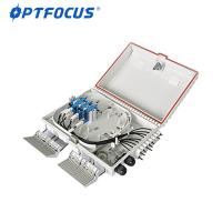 China High quality plastic 16 ports FTTH FTTx terminal access fiber optic distribution box for sale