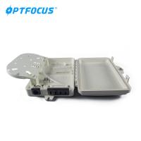 China Wall Mount 4 Core FTTH Terminal Box 186x116x40mm IP66 PC ABS for sale