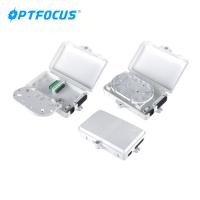 China FTTH ABS Box Fiber Termination Box 4 Cores IP55 OFS-FTH-104C for sale