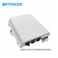 China 8 Core Fiber Optic Termination Box IP66 FTTH Terminal Box 227x181x54.5mm for sale