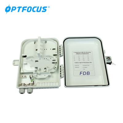 China CATV Networks 8cores FTTH Termination Box 1/8 Splitter for sale