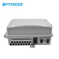 China Fiber Optic 1/16 Splitter FTTH Termination Box IP66 for sale
