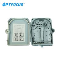China FTTH IP66 Fiber Network Termination Box 24 Cores with Feeder Cable for sale