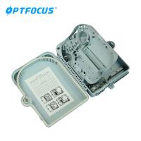 China FTTH IP66 Fiber Network Termination Box 24 Cores with Feeder Cable for sale