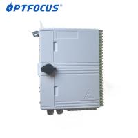 China PC ABS IP55 FTTH 12core Fiber Optic Terminal Box for sale