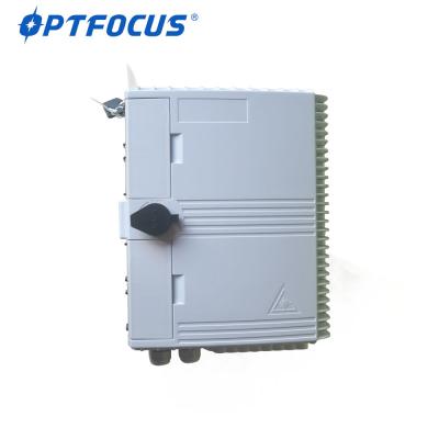 China PC ABS IP55 FTTH 12core Fiber Optic Terminal Box for sale