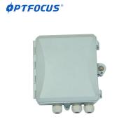 China 12 Core Outdoor FTTH Fiber Terminal Box IP66 1/8 Splitter 220x200x50mm for sale