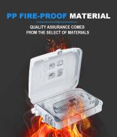 China PC ABS Waterproof  24cores Fiber Optic Distribution Box IP55 for sale
