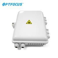 China 1X16 PLC IP65 Waterproof 16core Fiber Optics Splice Box for sale