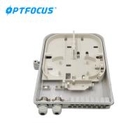 China 1X16 PLC IP65 Waterproof 16core Fiber Optics Splice Box for sale
