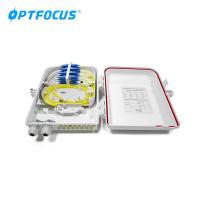 China 1X16 PLC IP65 Waterproof 16core Fiber Optics Splice Box for sale