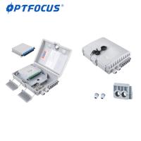 China ISO Wall Mounting 12cores Fiber Optic Distribution Box for sale