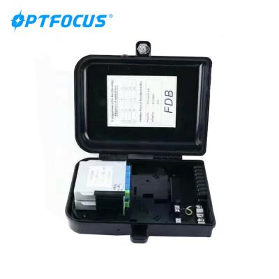 China Fire Proof Fiber Optic Terminal Box 16 Core ABS IP66 FDB FTTH for sale