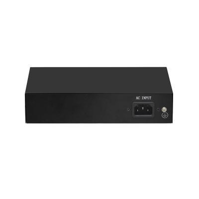 China DIN Rail 1.2Gbps FTTX 100M PSE DC52V 4 Port POE Switch for sale