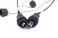 China REACH IEC 61754-20 FULLX LC FTTA Fiber Cord IP67 Outdoor Cable Assembly for sale