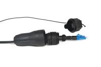 China REACH IEC 61754-20 FULLX LC FTTA Fiber Cord IP67 Outdoor Cable Assembly for sale