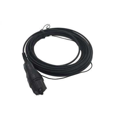 China UV Resistant IP67 FTTA LC Open Bulkhead Patch Cord 7mm 2 Fiber for sale
